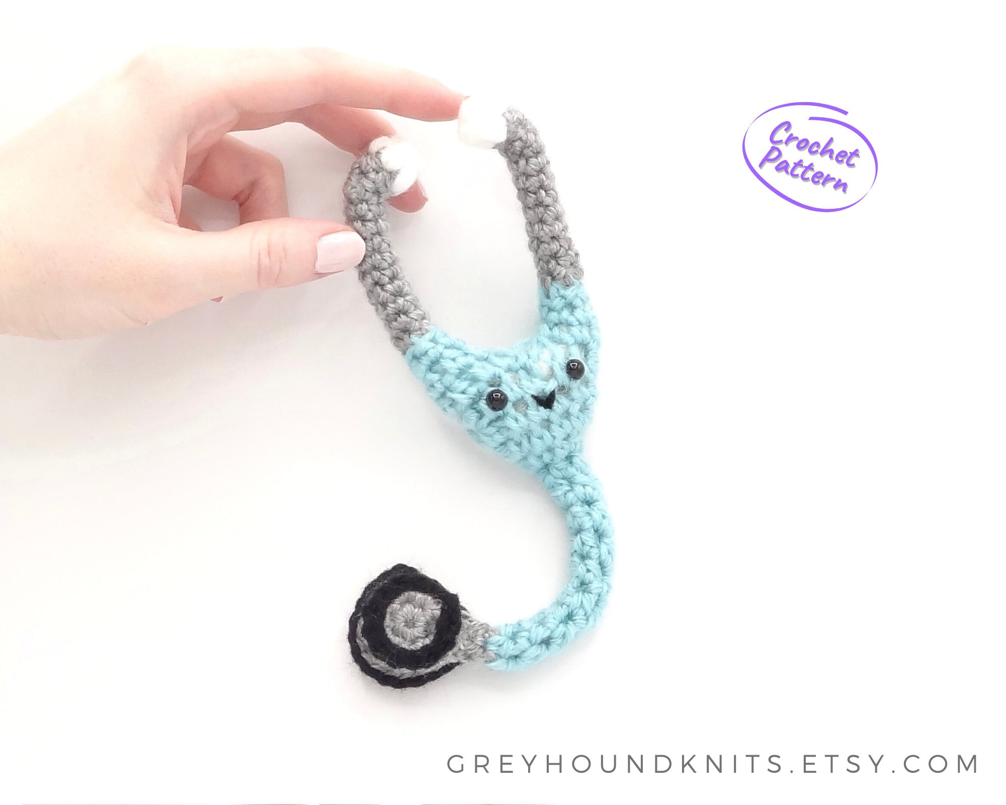 PATTERN Stethoscope, Crochet Stethoscope, Medical Gift, Doctor Nurse ...