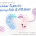 PATTERN Hearing Aid Cochlear Implant Crochet Magnet Audiologist ENT ...