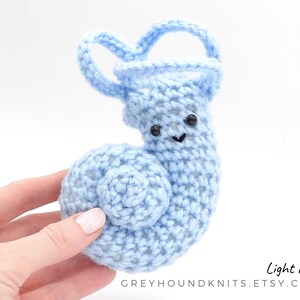 Audiology Inner Ear Cochlea Buddy, Crochet Cute Unique Cochlea ...