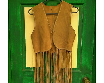 70s fringe vest | Etsy