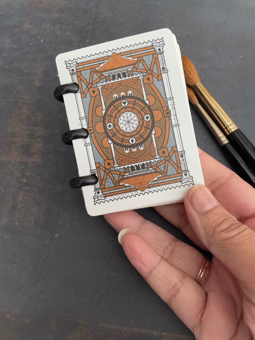 Mini Watercolor Sketchbook, 100% Cotton Paper, 3.5 X 2.5, Architectural ...