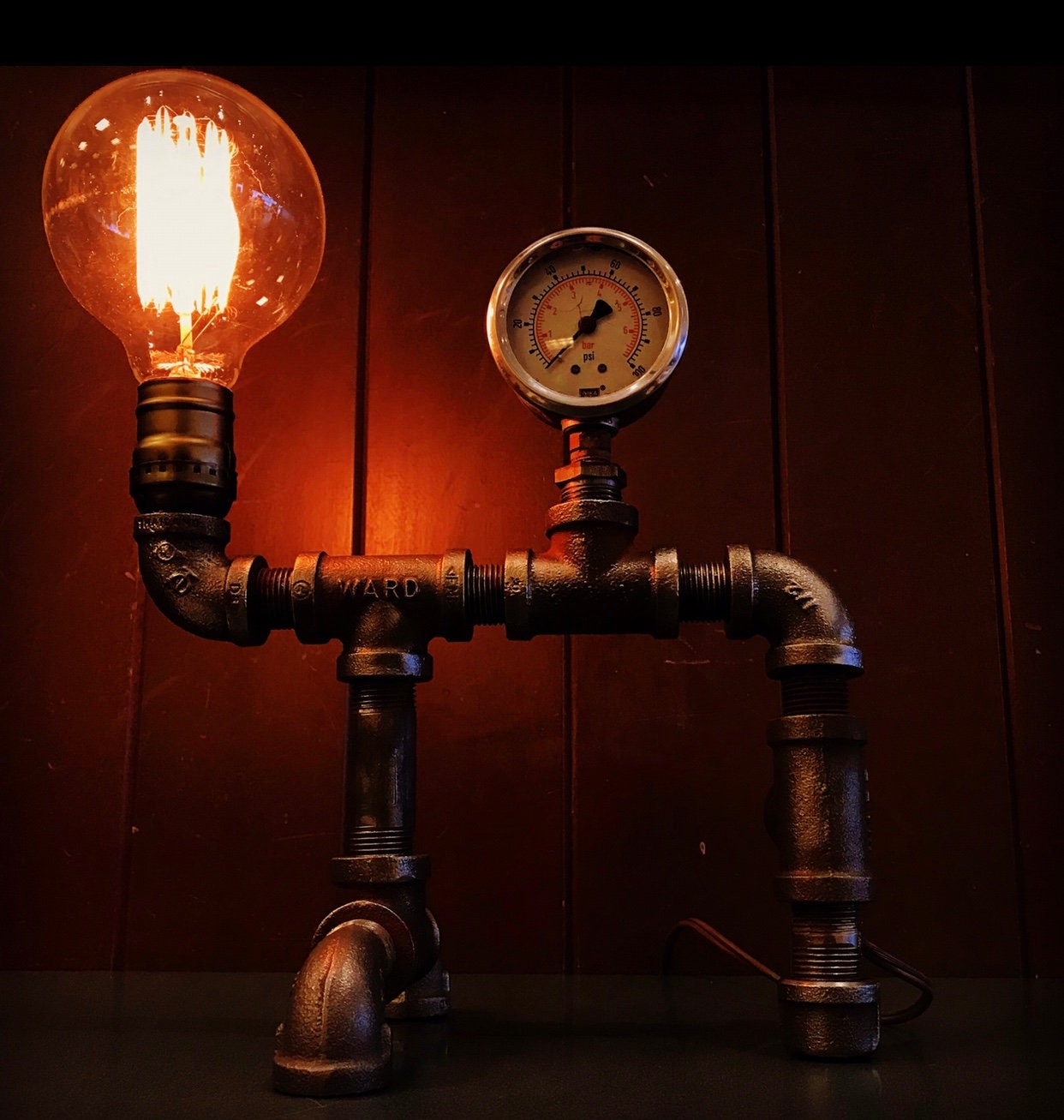 Steam Punk Style Hand Crafted Lamp - Etsy