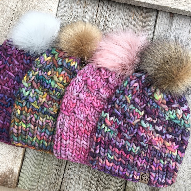 The Olive Toque Knitting Pattern All Sizes Adult Teen - Etsy