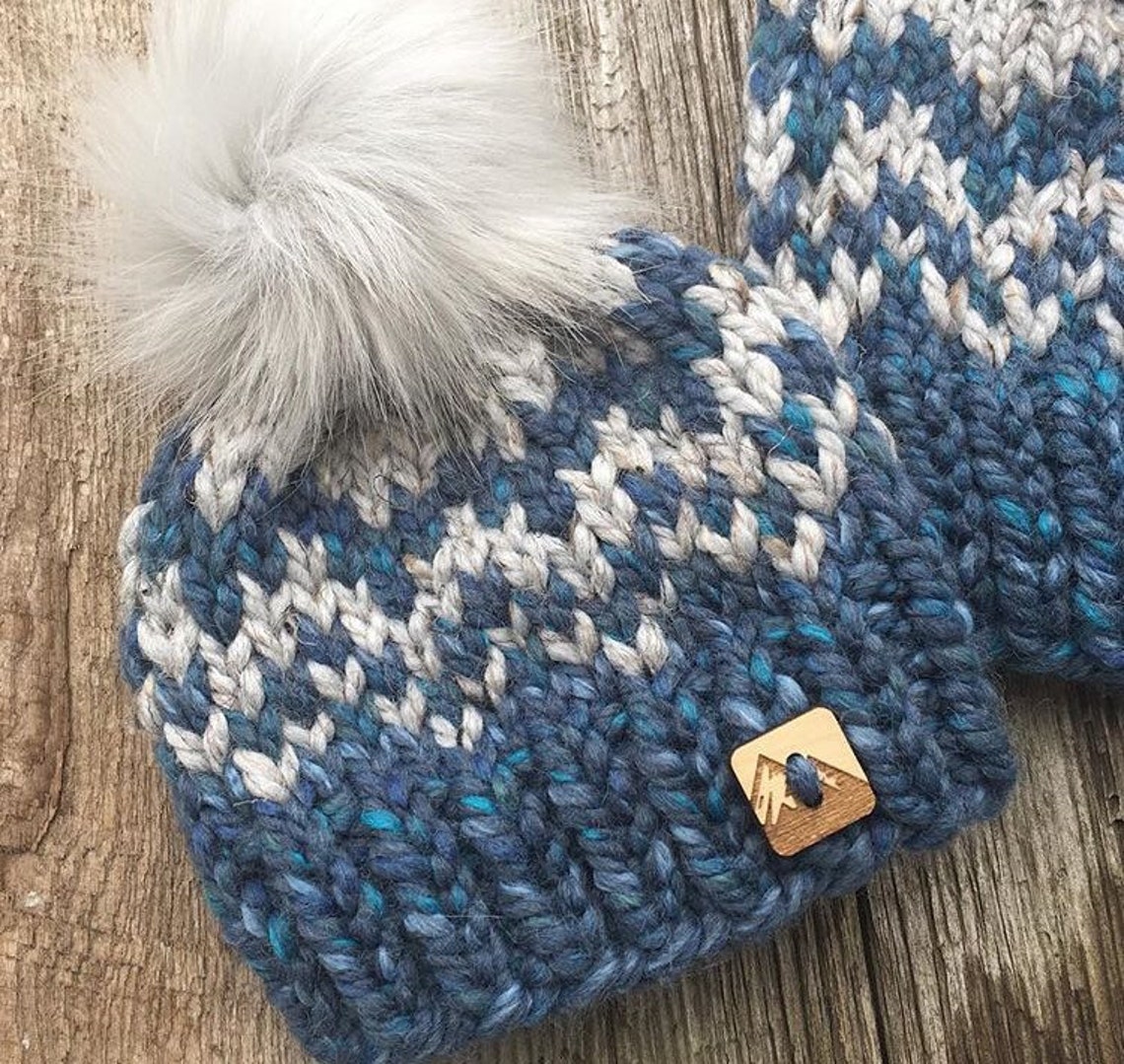 The Louie Toque Knitting Pattern All Sizes Adult Teen - Etsy