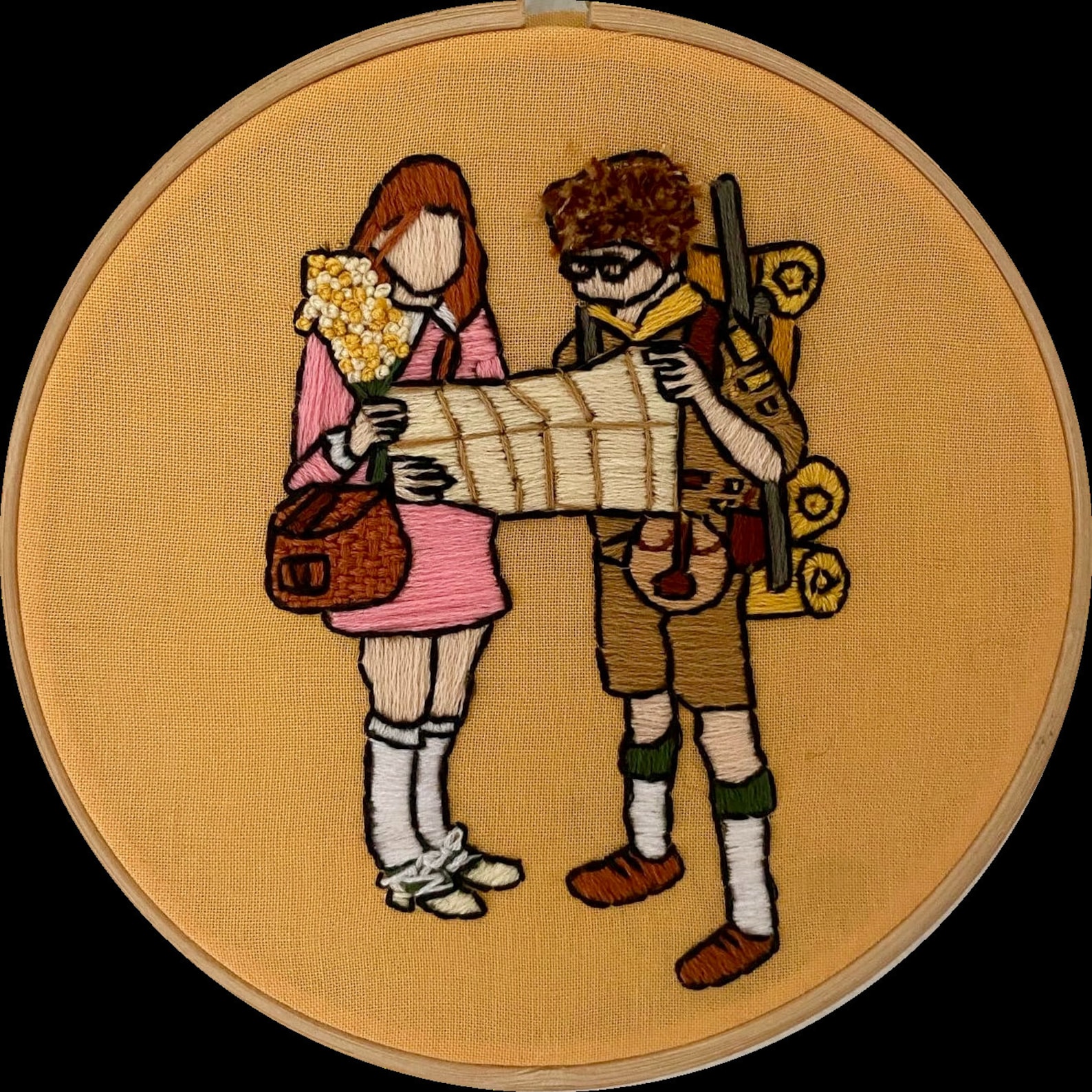 Moonrise Kingdom Embroidery Pattern: Beginner-friendly Wes Anderson - Etsy