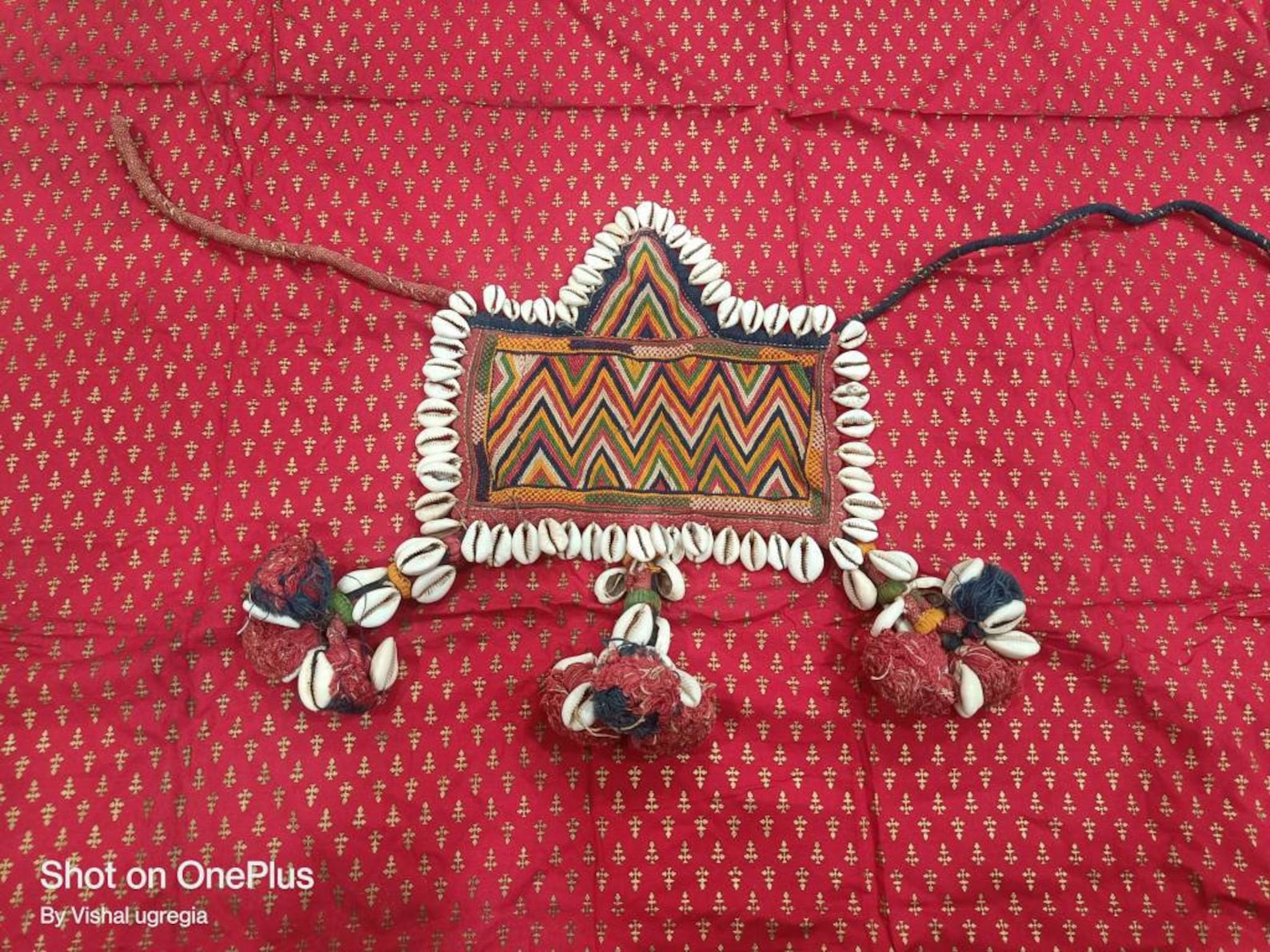 Head Decoration Embroidered and Used by the Banjara / Lambani Tribe of ...