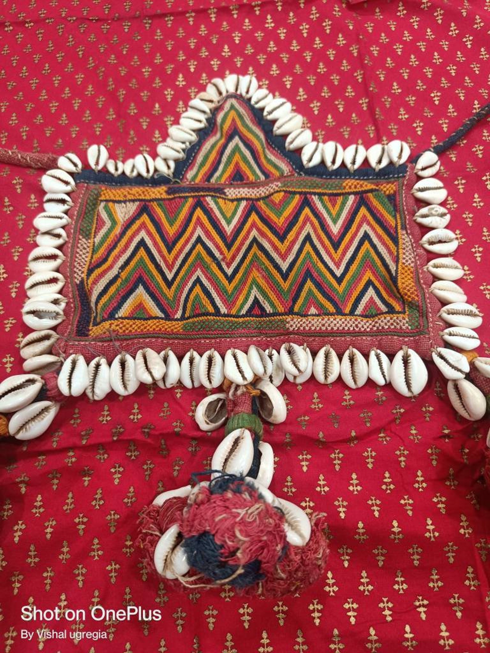 Head Decoration Embroidered and Used by the Banjara / Lambani Tribe of ...