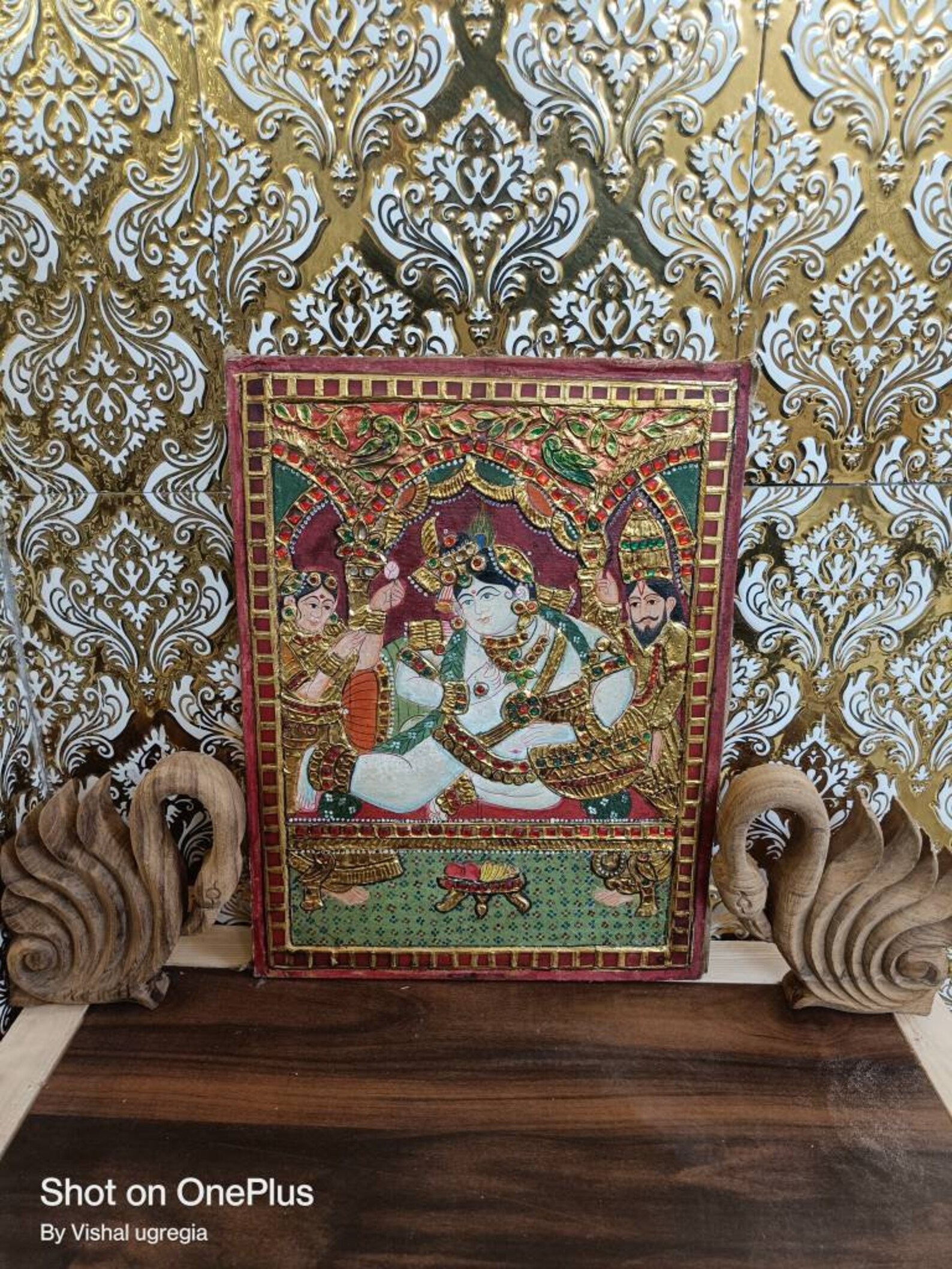 Tanjore Painting Indian Painting Tanjore Art Small Size 12 - Etsy