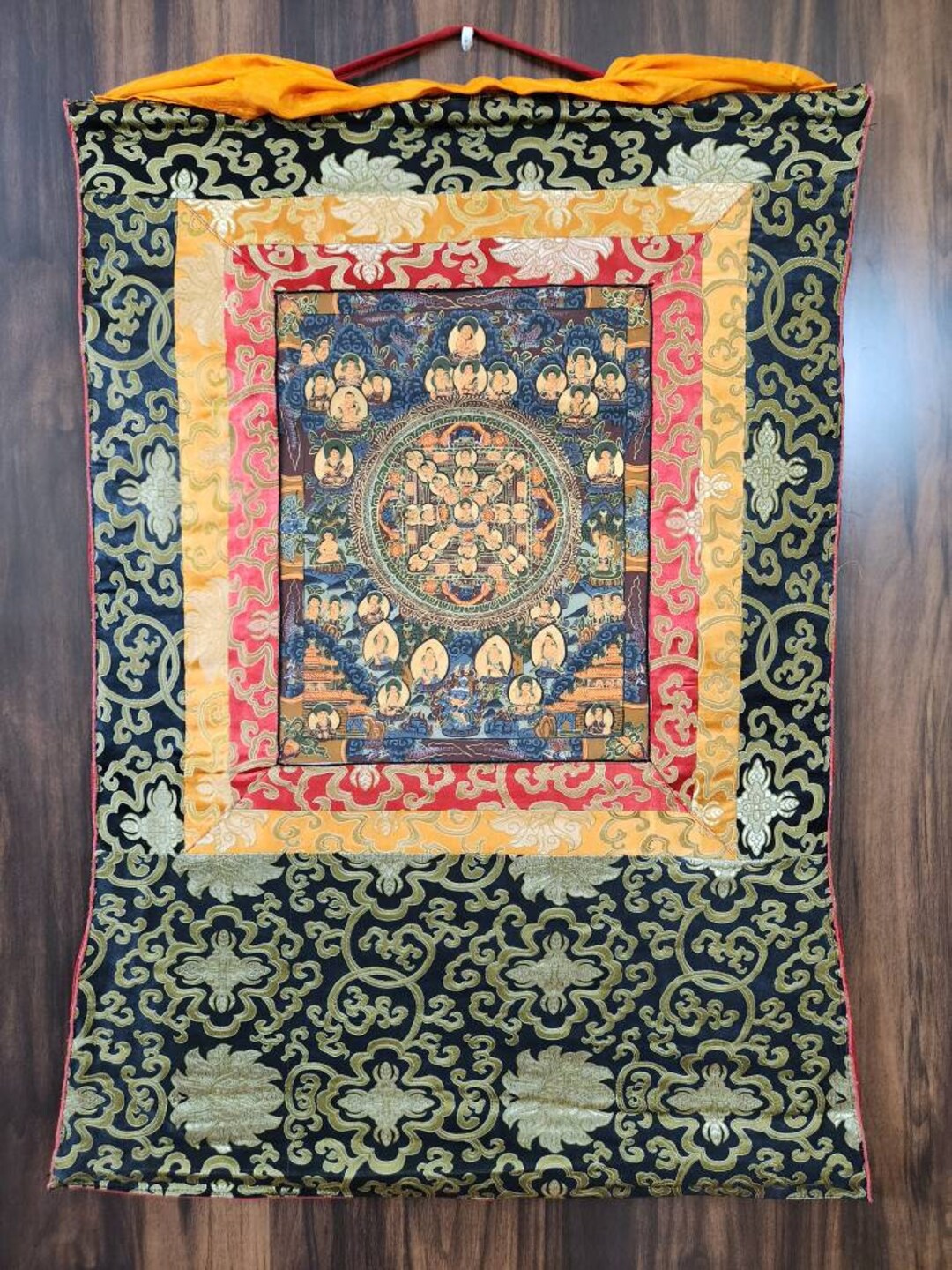 Tibetan Thangka Painting Thangka Variously Spelt as Thangka Tangka ...
