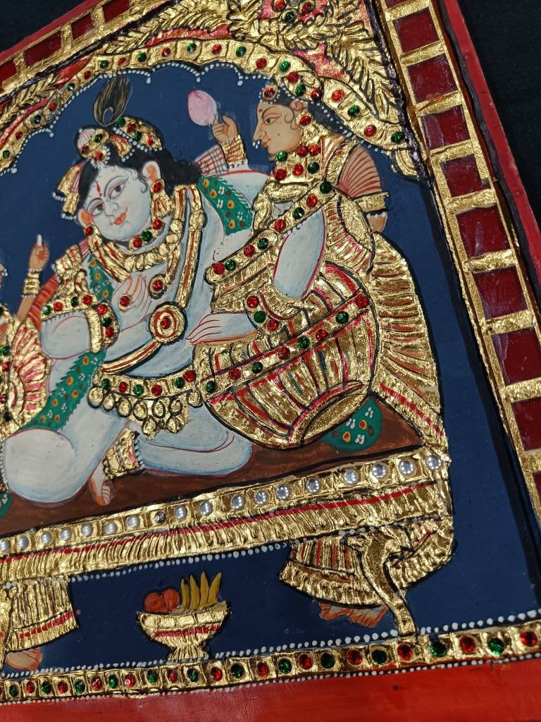 Tanjore Painting Indian Painting Tanjore Art Small Size 10 - Etsy