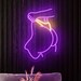 Body Wall Decor, Woman Body Neon Sign, Girl Neon Sign, Girl Neon Light ...