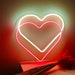 Bedroom Neon Sign double Heart Neon Lights Led - Etsy
