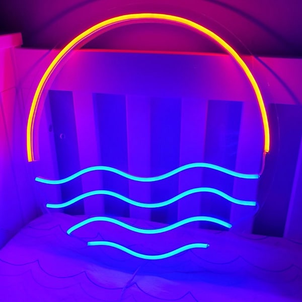 Sunset Neon Sign - Etsy