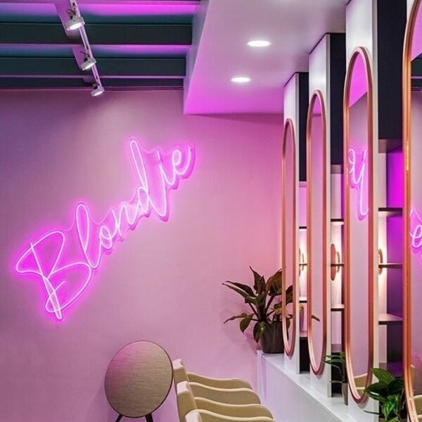 Salon Neon Sign - Etsy