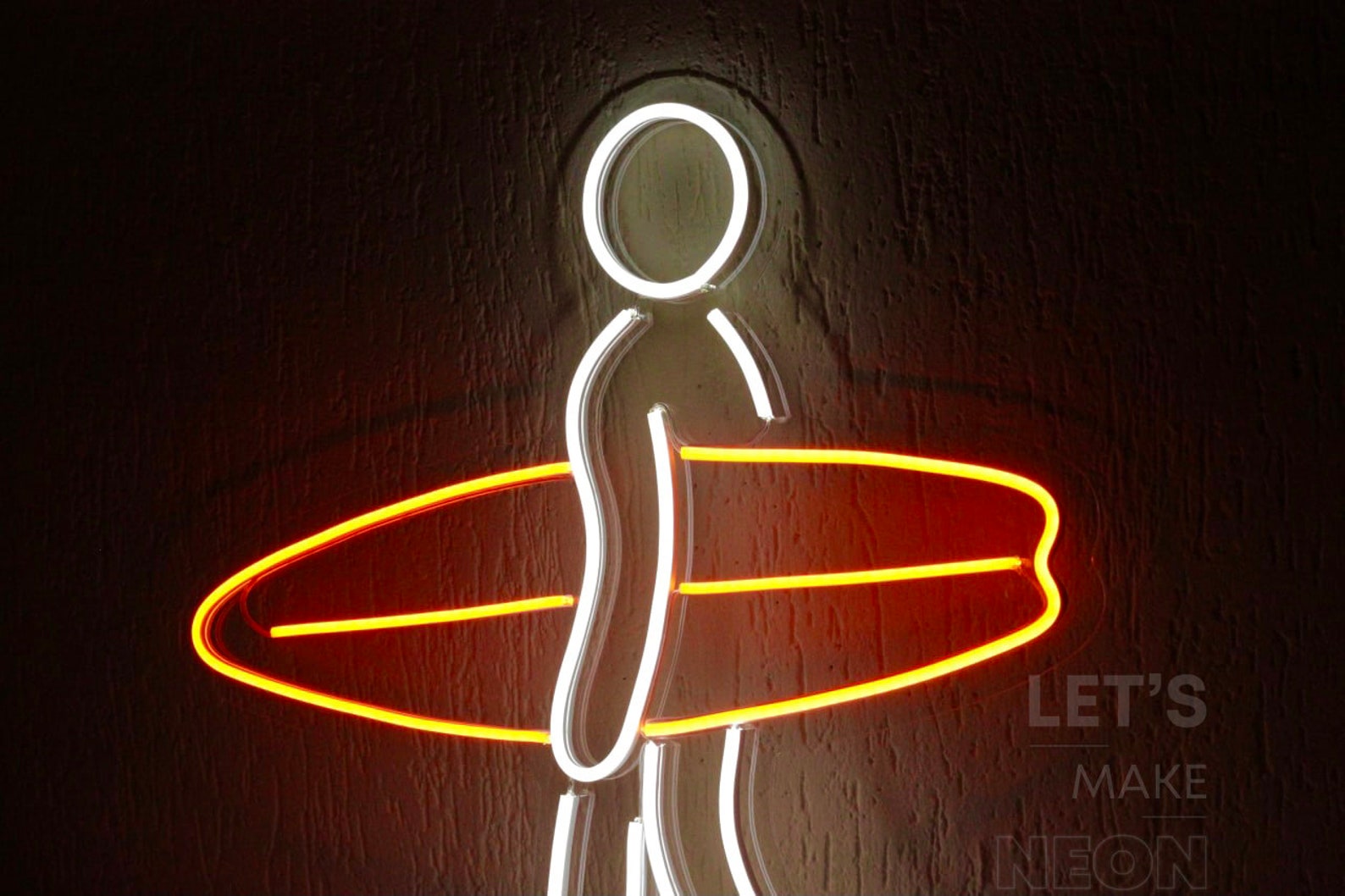 Neon Sign Light Surfer Neon Sign Bedroom Neon Sign Neon | Etsy