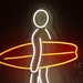 Neon Sign Light Surfer Neon Sign Bedroom Neon Sign Neon - Etsy