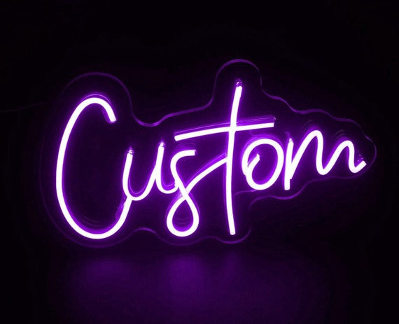 Neon Sign Custom Neon Sign Wedding Neon Sign Neon Sign - Etsy