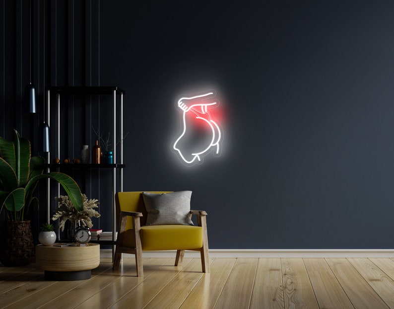 Body Wall Decor, Woman Body Neon Sign, Girl Neon Sign, Girl Neon Light ...