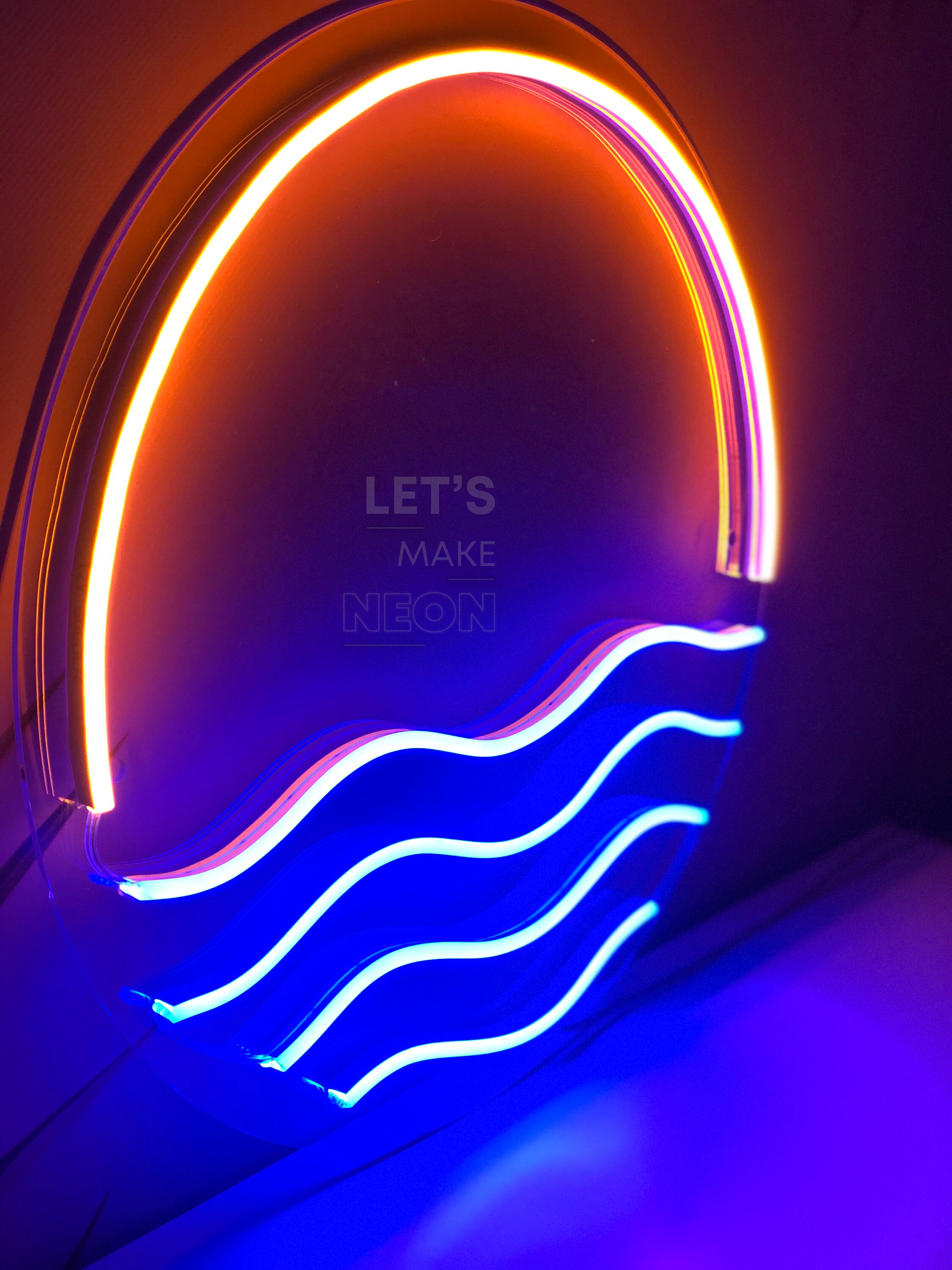 Bedroom neon sign Sunset Neon light Neon custom sign Neon | Etsy