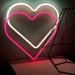 Bedroom Neon Sign double Heart, Neon Lights, Led Neon Sign, Custom Neon ...