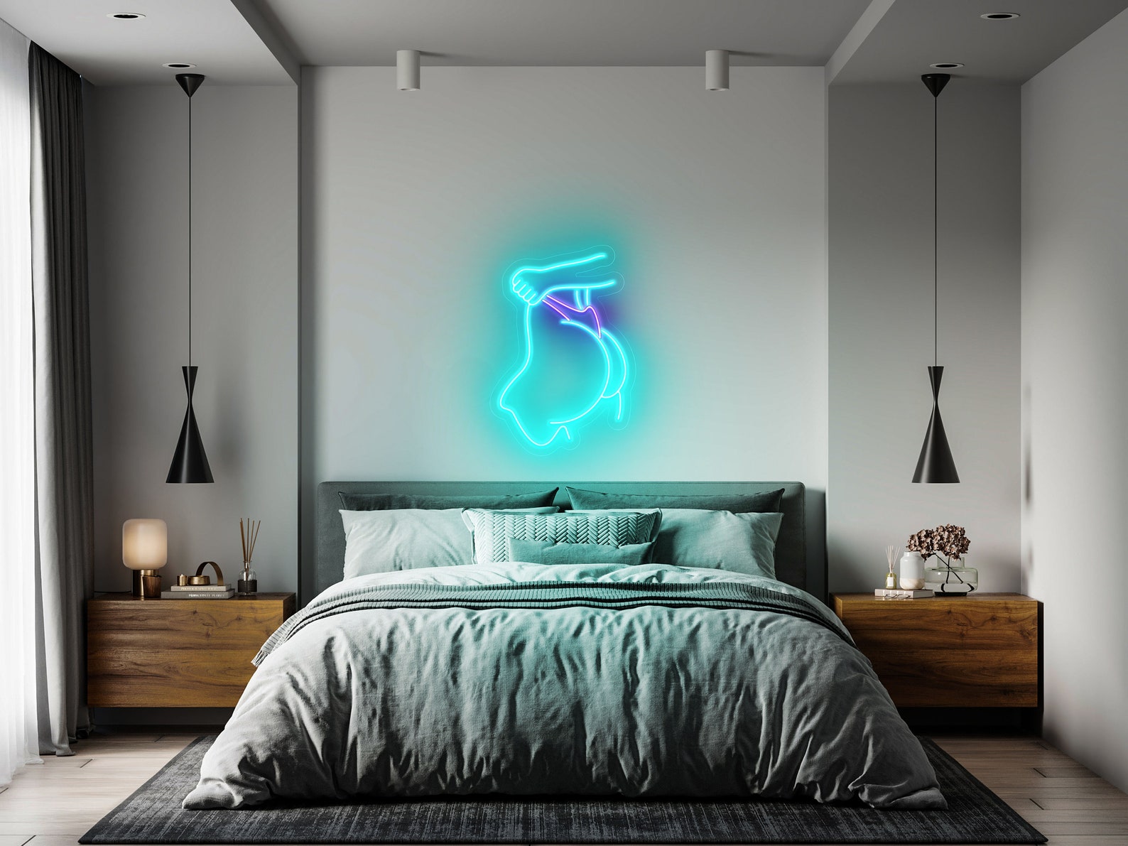 Body Wall Decor, Woman Body Neon Sign, Girl Neon Sign, Girl Neon Light ...