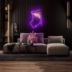 Body Wall Decor Woman Body Neon Sign Girl Neon Sign Girl - Etsy