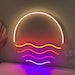 Sunset Neon Sign Sunrise Neon Light Sunset Led Sign Sunset - Etsy