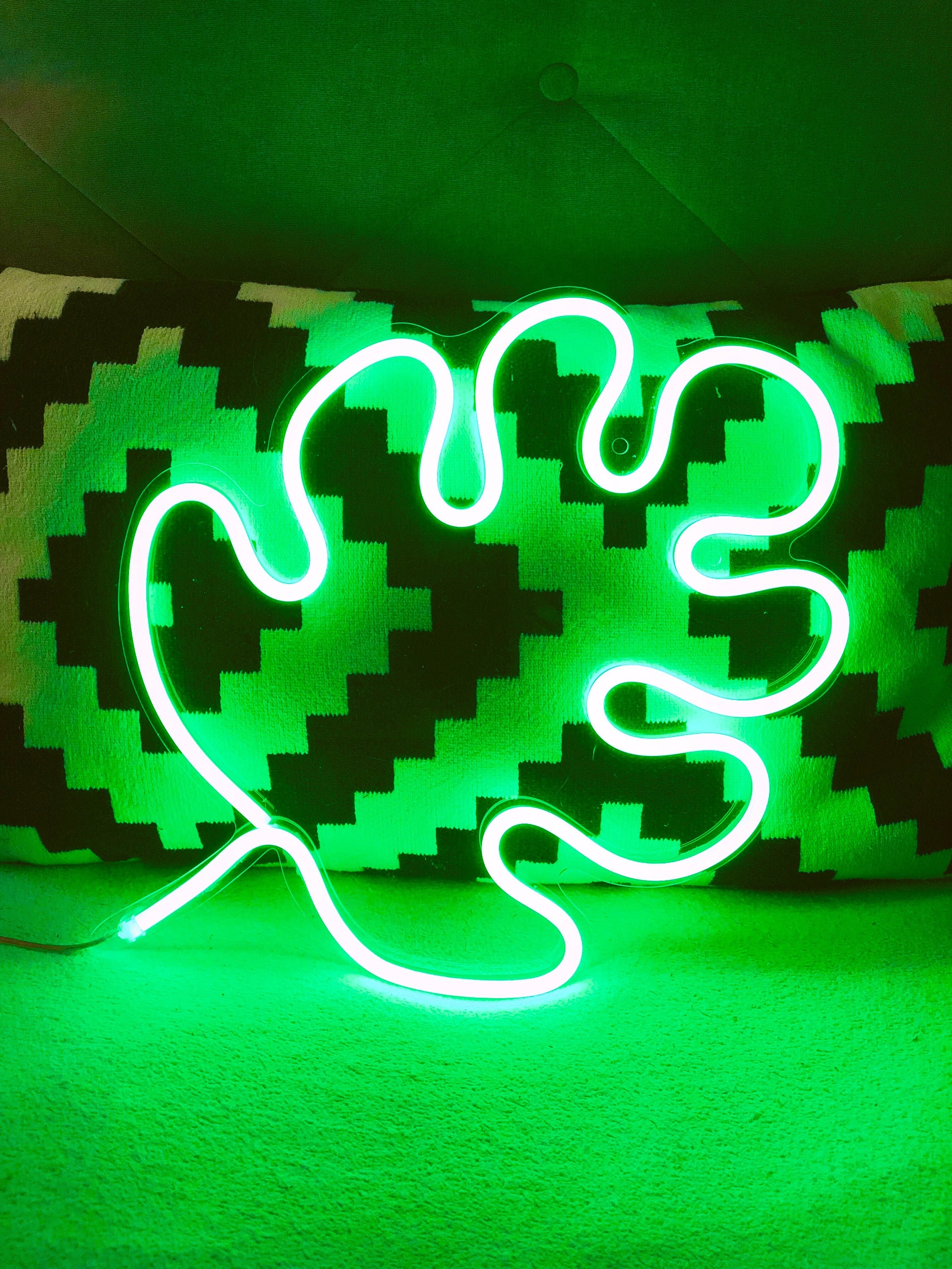 Bedroom Neon Sign Monstera Leaf Neon Lights Neon Sign for | Etsy