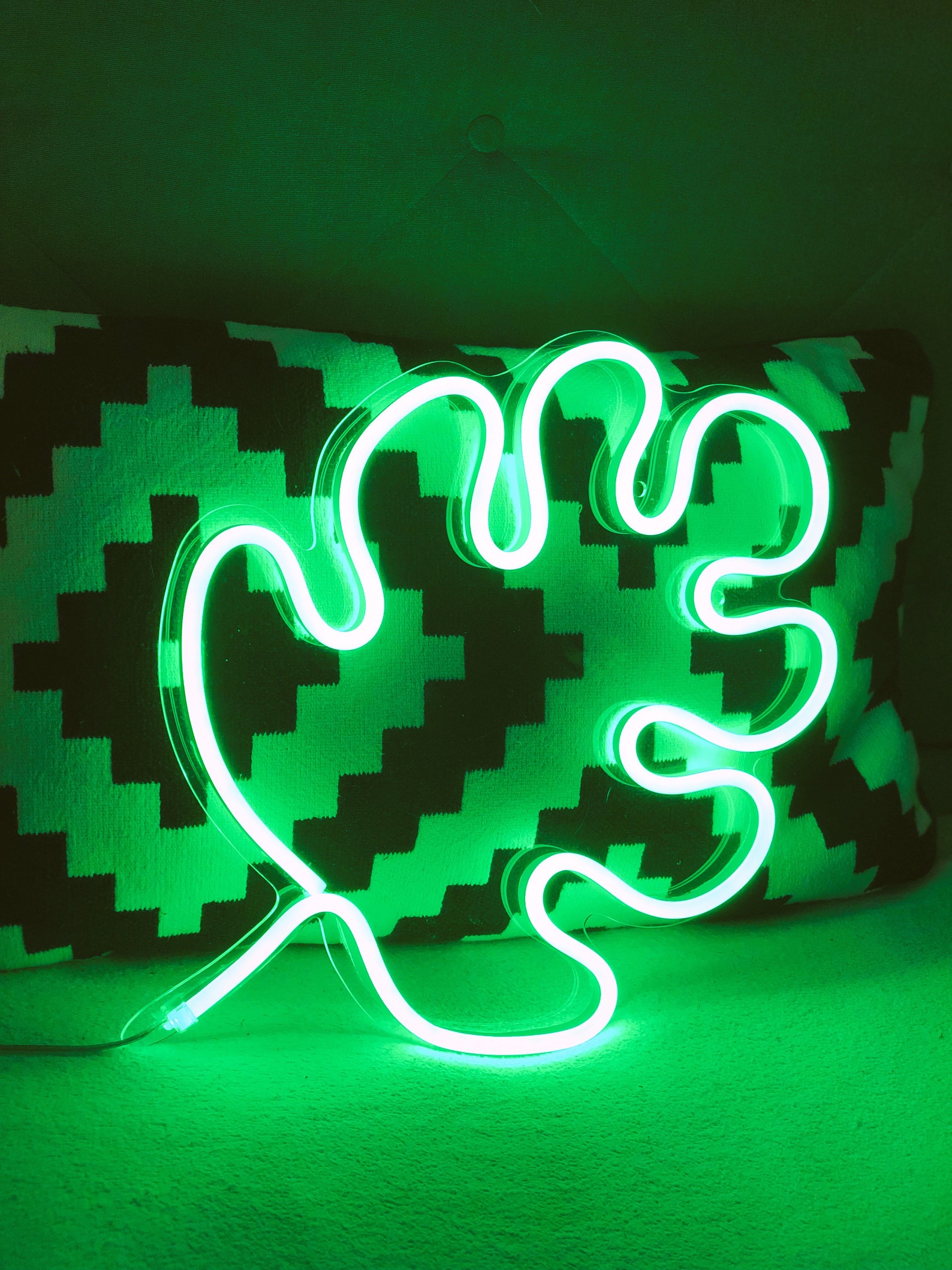 Bedroom Neon Sign Monstera Leaf Neon Lights Neon Sign for | Etsy