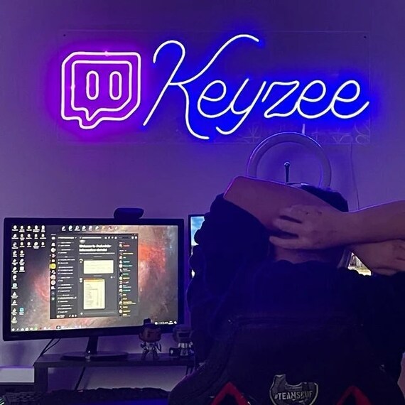 Your Gamer Tag Neon Sign Gamer Tag Light Neon Gamer Tag Led - Etsy