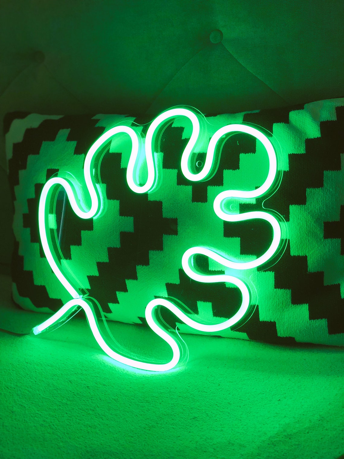 Bedroom Neon Sign Monstera Leaf Neon Lights Neon Sign for - Etsy