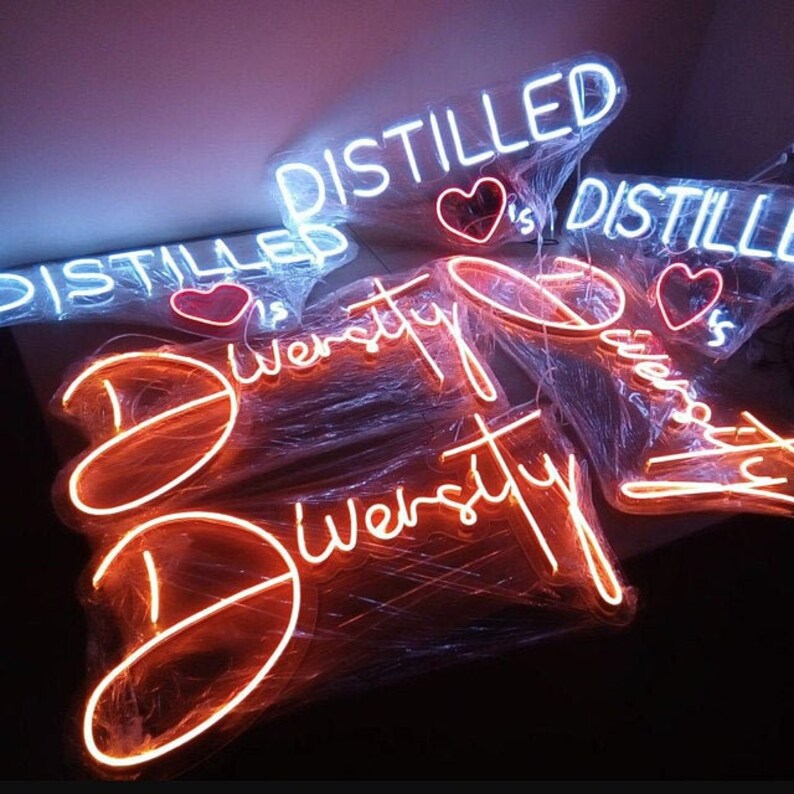 Create Your Quote Custom Neon Sign Custom Led Sign Led Sign - Etsy