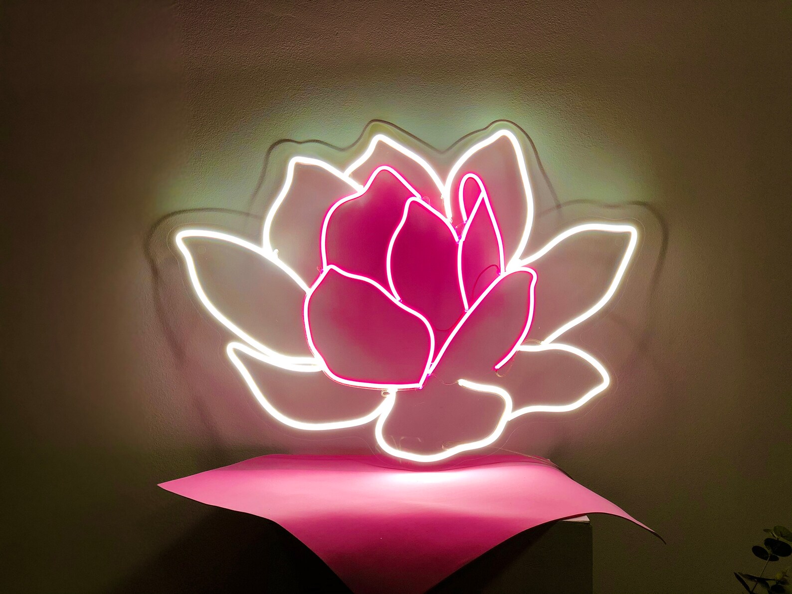Neon Sign Bedroom flower Neon Lights Neon for - Etsy