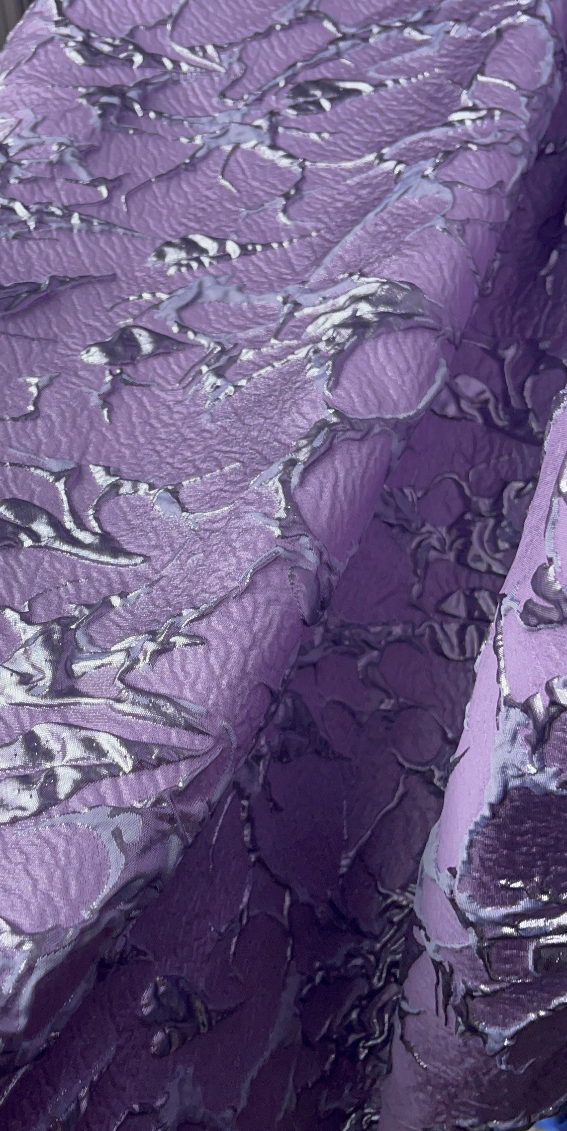 Breathtaking Designer Luxury Lilac Metallic Abstract Brocade - Etsy
