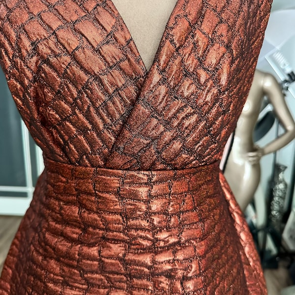 Copper Fabric - Etsy