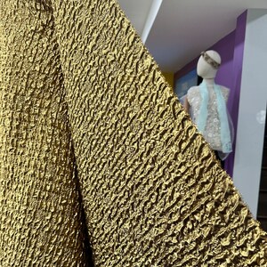 European Gold Embossed Jacquard Designer Luxury Fabric Sold per Yard - Etsy