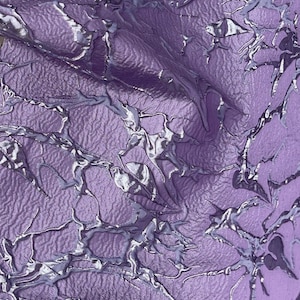 Breathtaking Designer Luxury Lilac Metallic Abstract Brocade Fabric ...