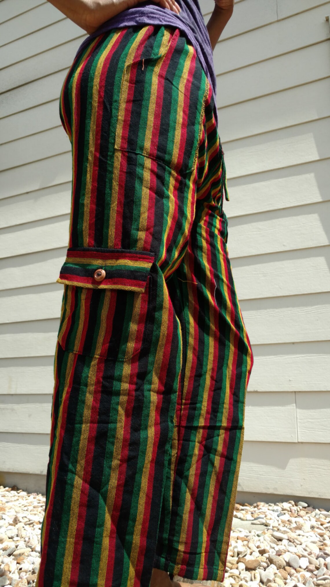 Rasta Hippie Pants - Etsy