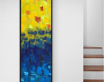 Tall Vertical Art | Etsy