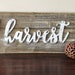HARVEST, Large Rustic Pallet Sign, Harvest Decor, Farmhouse Decor ...