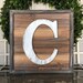 Square Framed Rustic Distressed Initial Letter Pallet Sign A - Etsy