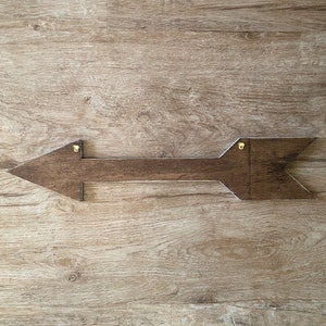 Large Farmhouse Arrow, (1) Rustic Distressed Whitewashed Wood Arrow ...