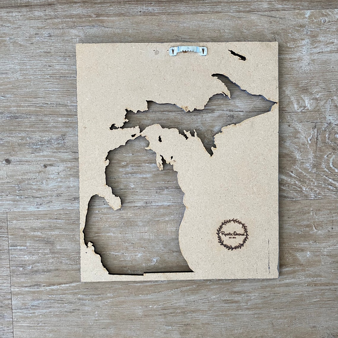 MICHIGAN State Outline Engraved Compass Upper Peninsula | Etsy