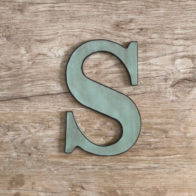 Rustic Distressed Initial Letters Rustic Aqua Custom - Etsy Rustic Distressed Initial Letters Rustic Aqua Custom - Etsy