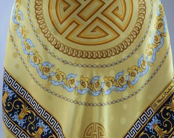 Greek key scarf | Etsy