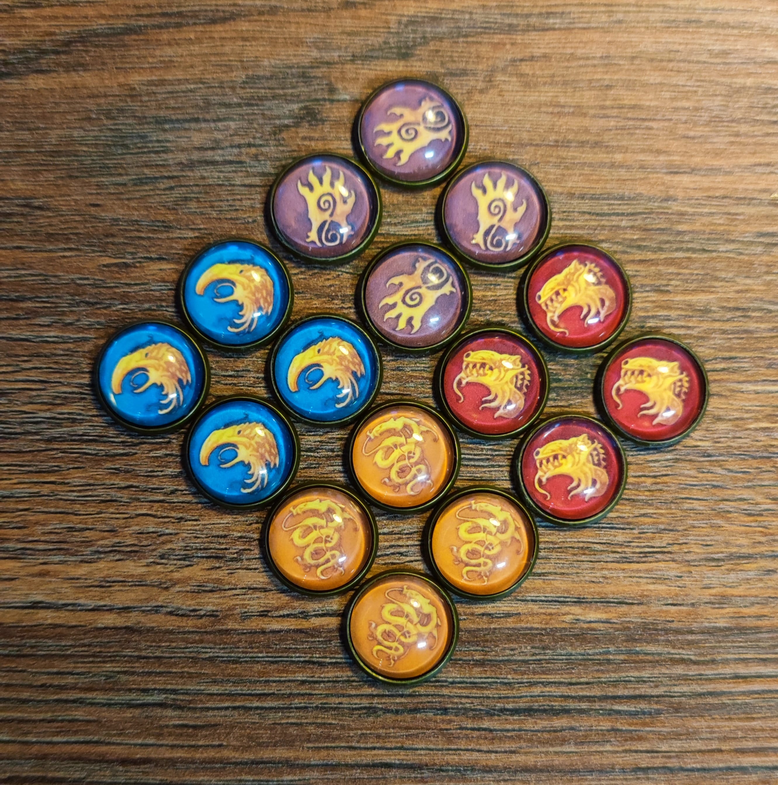 BLOOD RAGE Token Sets unofficial Product - Etsy