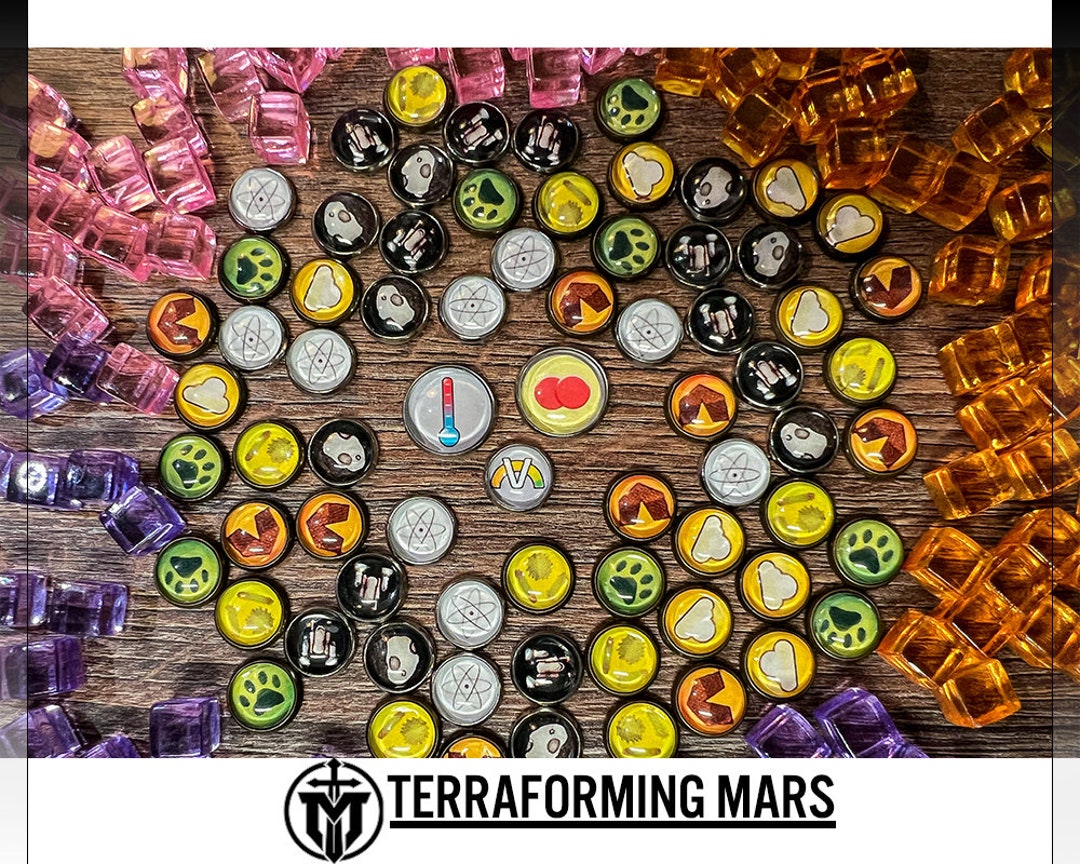TERRAFORMING MARS Game Token unofficial Product - Etsy