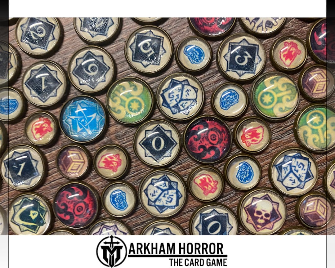 ARKHAM HORROR the Cardgame Token (unofficial Product) - Etsy