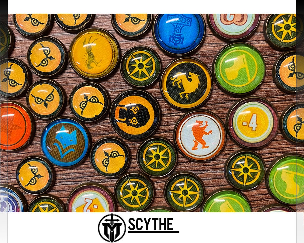 SCYTHE Game Token unofficial Product - Etsy