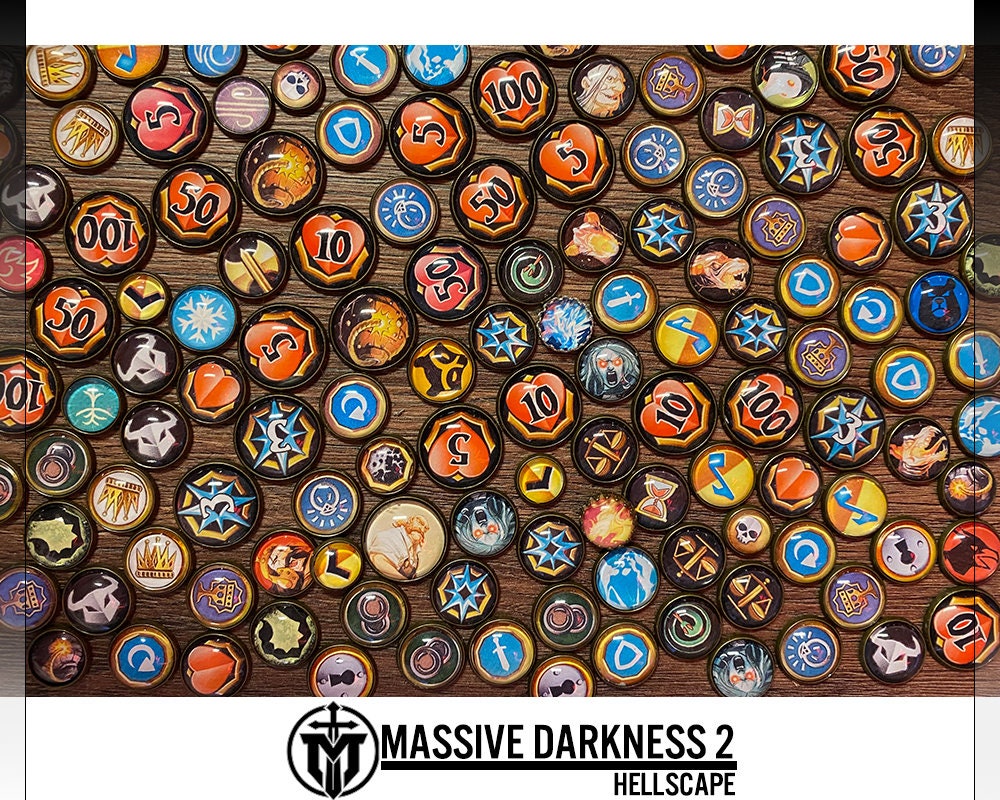 MASSIVE DARKNESS 2 Token unofficial Product - Etsy